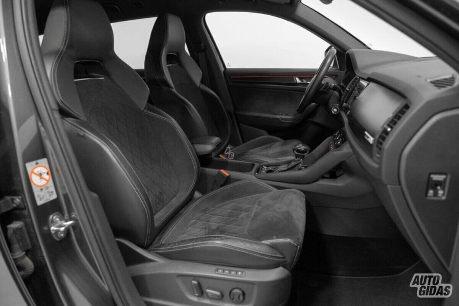 Серый Шкода Kodiaq 2020 в Вильнюс, объемом двигателя 2.00 л и пробегом 159 тыс. км за 30950 €, фото 8 на AUTOMOTO.COM.LV