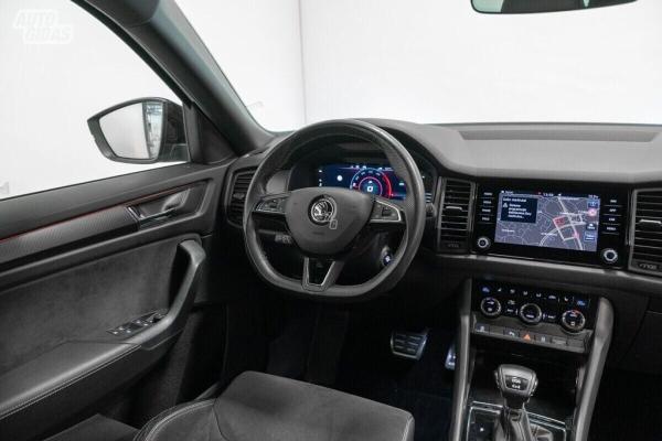 Pelēks Skoda Kodiaq 2020 Viļņa, ar dzinēja tilpumu 2.00 L un nobraukumu 159 tūkst. km par 30950 €, foto 10 vietnē AUTOMOTO.COM.LV
