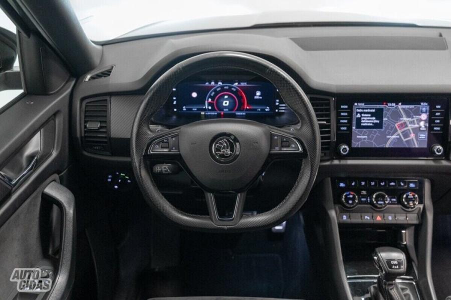 Серый Шкода Kodiaq 2020 в Вильнюс, объемом двигателя 2.00 л и пробегом 159 тыс. км за 30950 €, фото 12 на AUTOMOTO.COM.LV