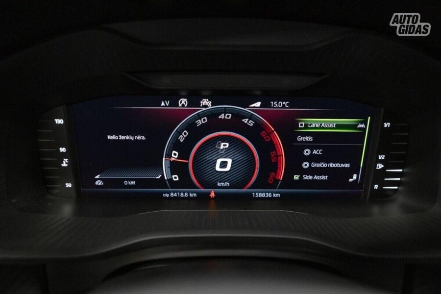 Серый Шкода Kodiaq 2020 в Вильнюс, объемом двигателя 2.00 л и пробегом 159 тыс. км за 30950 €, фото 13 на AUTOMOTO.COM.LV