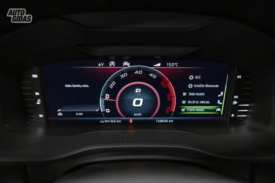 Серый Шкода Kodiaq 2020 в Вильнюс, объемом двигателя 2.00 л и пробегом 159 тыс. км за 30950 €, фото 14 на AUTOMOTO.COM.LV