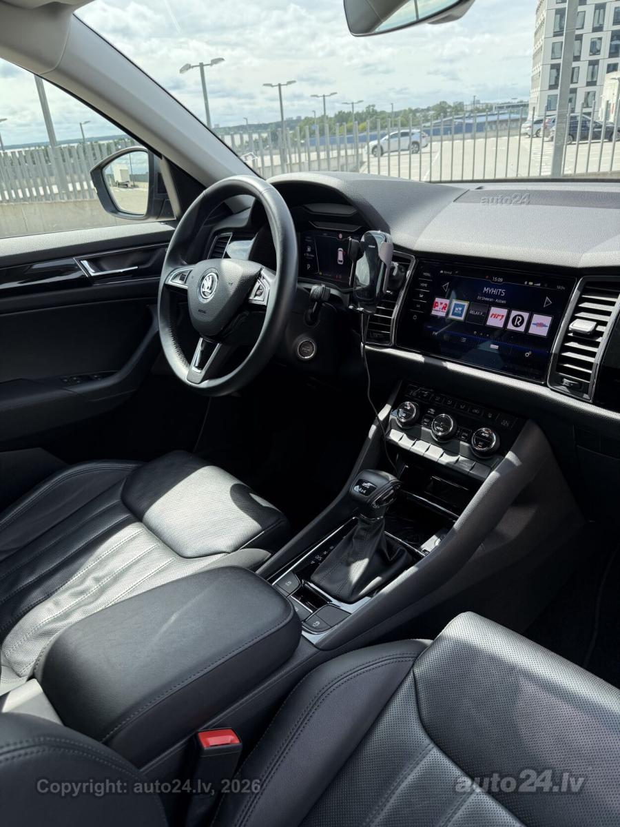 Pelēks Skoda Kodiaq 2020 Tallina, ar dzinēja tilpumu 2.00 L un nobraukumu 172 tūkst. km par 27500 €, foto 15 vietnē AUTOMOTO.COM.LV