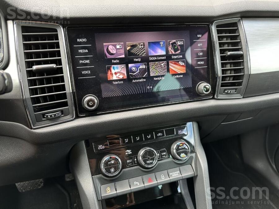Серый Шкода Kodiaq 2020 в Елгава, объемом двигателя 2.00 л и пробегом 220 тыс. км за 16700 €, фото 23 на AUTOMOTO.COM.LV