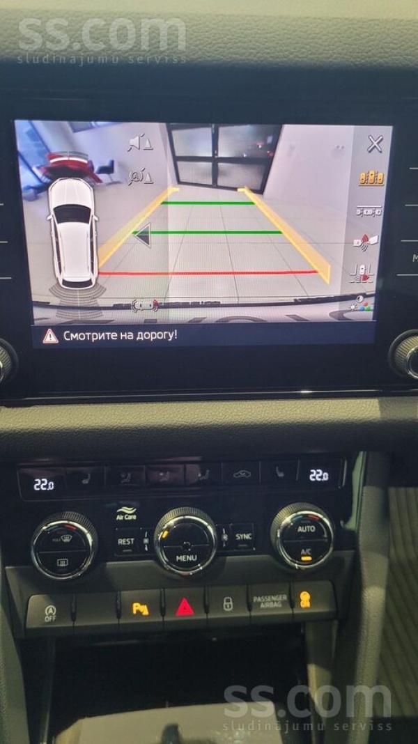 Серый Шкода Kodiaq 2020 в Рига, объемом двигателя 1.50 л и пробегом 38 тыс. км за 23990 €, фото 10 на AUTOMOTO.COM.LV