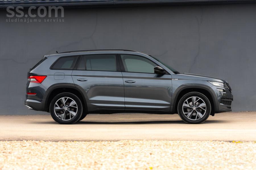 Серый Шкода Kodiaq 2020 в Елгава, объемом двигателя 1.50 л и пробегом 159 тыс. км за 23500 €, фото 5 на AUTOMOTO.COM.LV