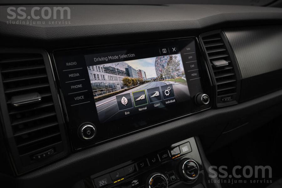 Серый Шкода Kodiaq 2020 в Елгава, объемом двигателя 1.50 л и пробегом 159 тыс. км за 23500 €, фото 16 на AUTOMOTO.COM.LV