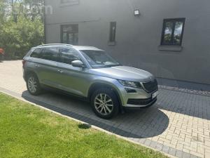 Grey Skoda Kodiaq 2020 in Riga, with an engine capacity of 2.00 L and mileage of 43 thousand km for 26800 €, photo 6 on AUTOMOTO.COM.LV