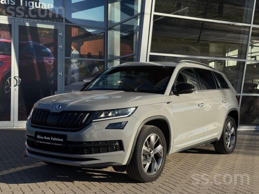 Серый Шкода Kodiaq 2020 в Валмиера, объемом двигателя 1.50 л и пробегом 127 тыс. км за 26900 €, фото 4 на AUTOMOTO.COM.LV