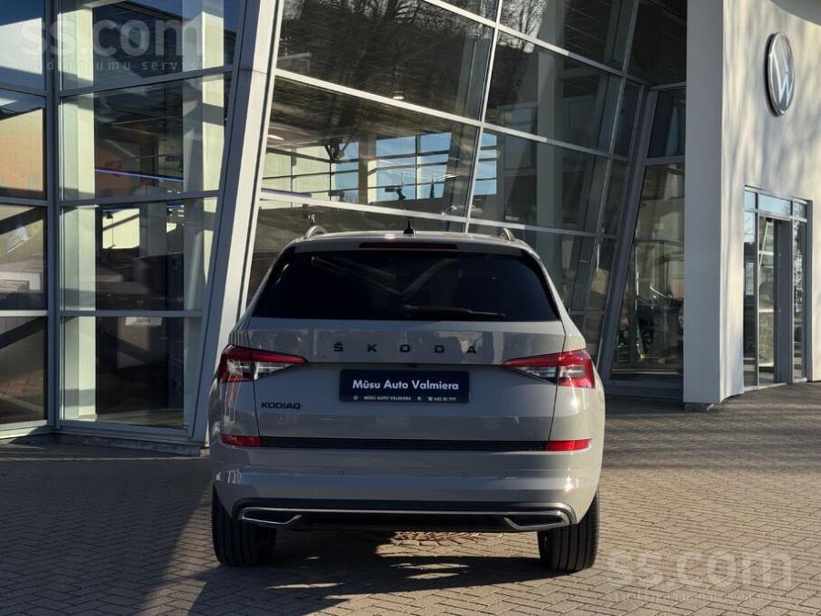 Серый Шкода Kodiaq 2020 в Валмиера, объемом двигателя 1.50 л и пробегом 127 тыс. км за 26900 €, фото 6 на AUTOMOTO.COM.LV