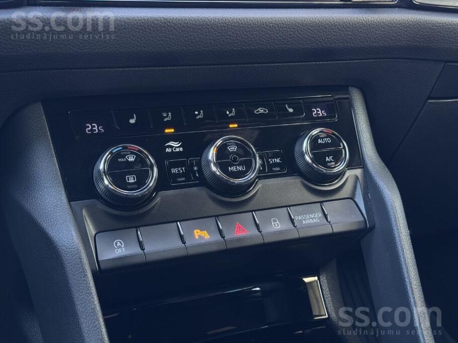Серый Шкода Kodiaq 2020 в Валмиера, объемом двигателя 1.50 л и пробегом 127 тыс. км за 26900 €, фото 18 на AUTOMOTO.COM.LV