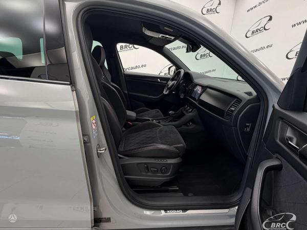 Серый Шкода Kodiaq 2020 в Вильнюс, объемом двигателя 1.97 л и пробегом 140 тыс. км за 26200 €, фото 5 на AUTOMOTO.COM.LV