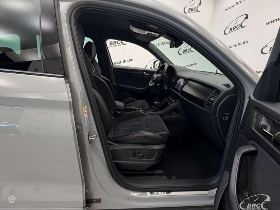 Серый Шкода Kodiaq 2020 в Вильнюс, объемом двигателя 1.97 л и пробегом 140 тыс. км за 26200 €, фото 6 на AUTOMOTO.COM.LV