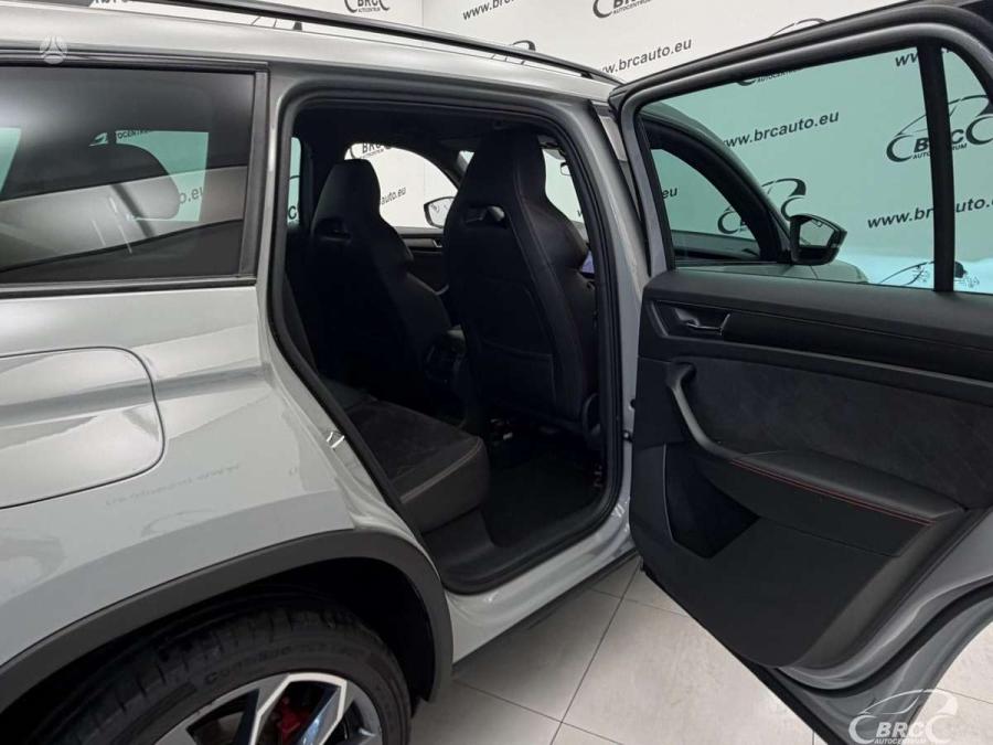 Серый Шкода Kodiaq 2020 в Вильнюс, объемом двигателя 1.97 л и пробегом 140 тыс. км за 26200 €, фото 15 на AUTOMOTO.COM.LV