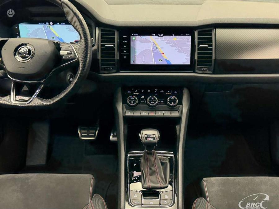 Серый Шкода Kodiaq 2020 в Вильнюс, объемом двигателя 1.97 л и пробегом 140 тыс. км за 26200 €, фото 18 на AUTOMOTO.COM.LV