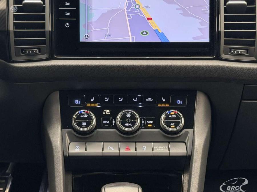 Серый Шкода Kodiaq 2020 в Вильнюс, объемом двигателя 1.97 л и пробегом 140 тыс. км за 26200 €, фото 20 на AUTOMOTO.COM.LV
