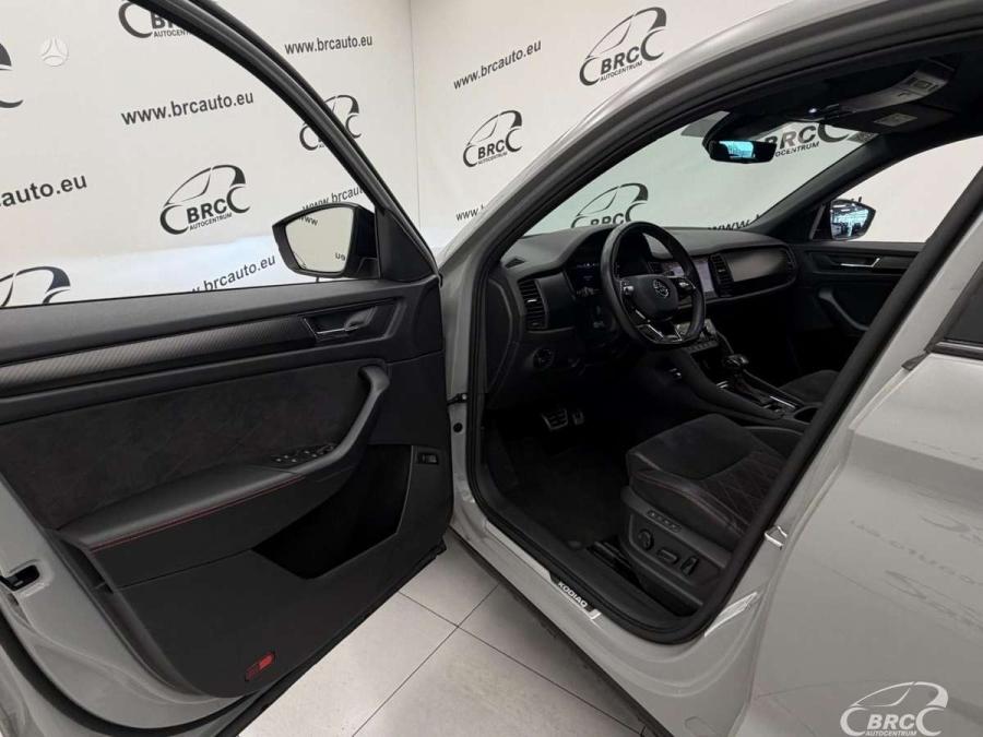 Серый Шкода Kodiaq 2020 в Вильнюс, объемом двигателя 1.97 л и пробегом 140 тыс. км за 26200 €, фото 23 на AUTOMOTO.COM.LV