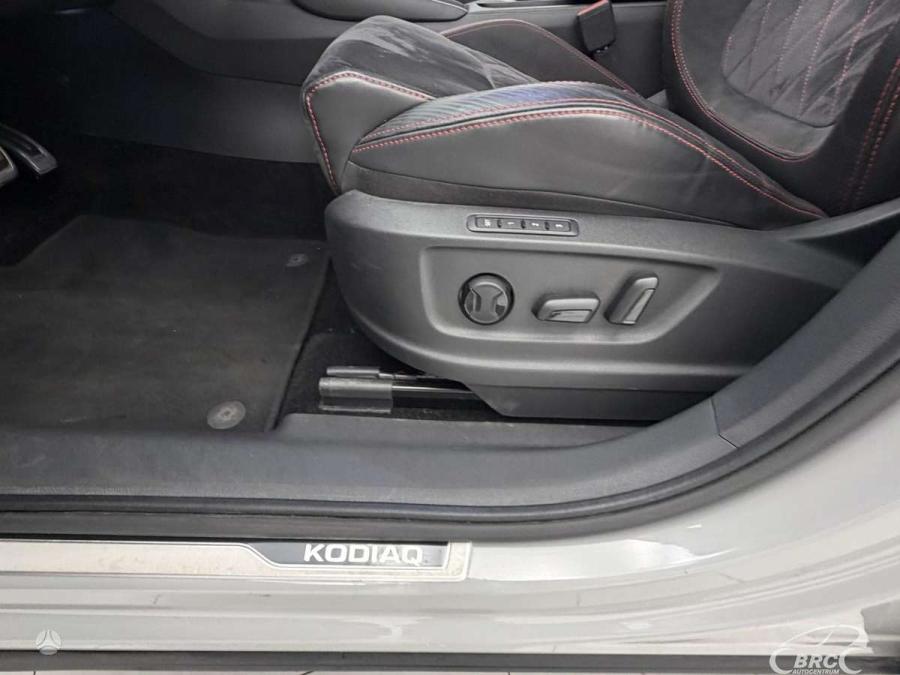 Серый Шкода Kodiaq 2020 в Вильнюс, объемом двигателя 1.97 л и пробегом 140 тыс. км за 26200 €, фото 26 на AUTOMOTO.COM.LV