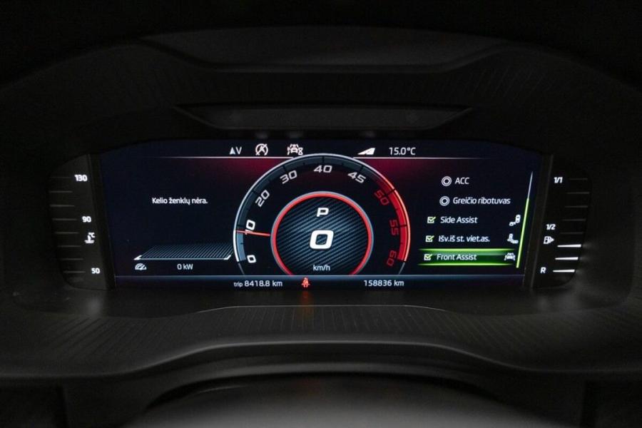 Серый Шкода Kodiaq 2020 в Вильнюс, объемом двигателя 2.00 л и пробегом 159 тыс. км за 28300 €, фото 17 на AUTOMOTO.COM.LV