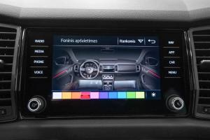 Серый Шкода Kodiaq 2020 в Вильнюс, объемом двигателя 2.00 л и пробегом 159 тыс. км за 28300 €, фото 22 на AUTOMOTO.COM.LV