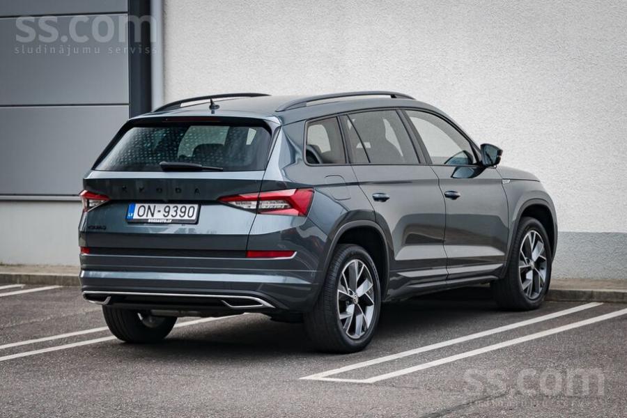 Серый Шкода Kodiaq 2020 в Рига, объемом двигателя 2.00 л и пробегом 102 тыс. км за 24500 €, фото 5 на AUTOMOTO.COM.LV