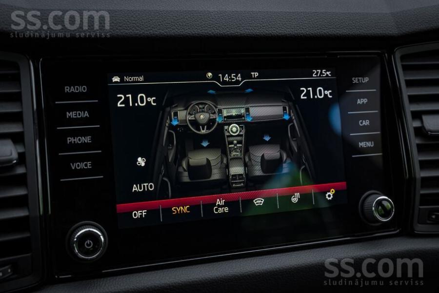 Серый Шкода Kodiaq 2020 в Рига, объемом двигателя 2.00 л и пробегом 102 тыс. км за 24500 €, фото 26 на AUTOMOTO.COM.LV