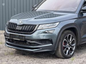 Grey Skoda Kodiaq 2020 in Kaunas, with an engine capacity of 1.97 L and mileage of 84 thousand km for 24200 €, photo 3 on AUTOMOTO.COM.LV
