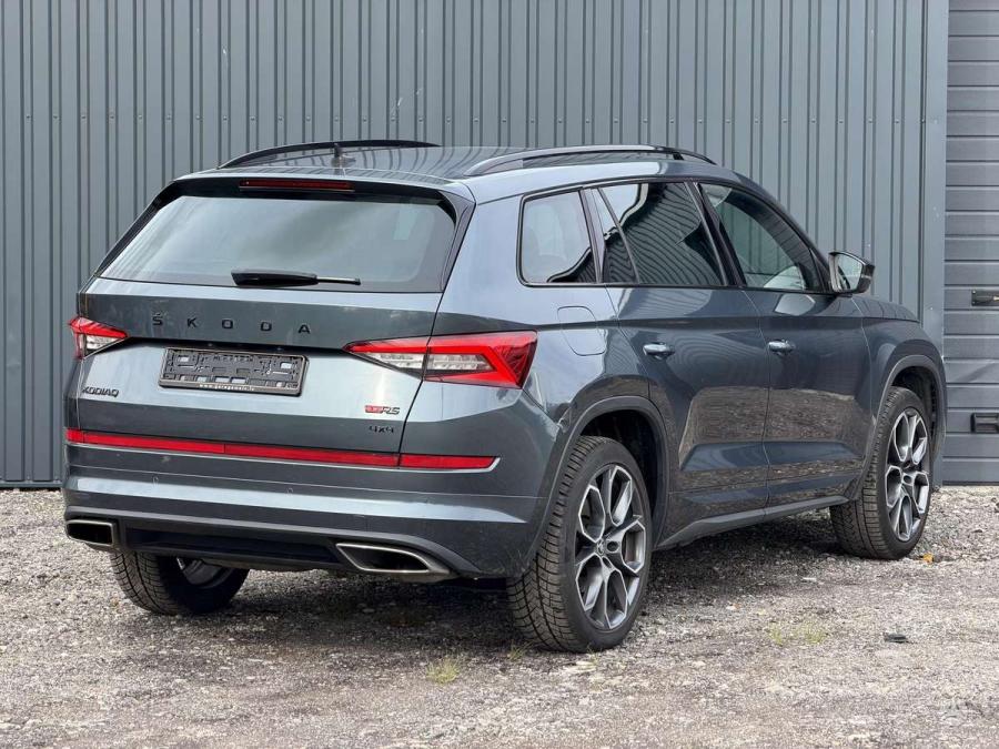 Grey Skoda Kodiaq 2020 in Kaunas, with an engine capacity of 1.97 L and mileage of 84 thousand km for 24200 €, photo 6 on AUTOMOTO.COM.LV