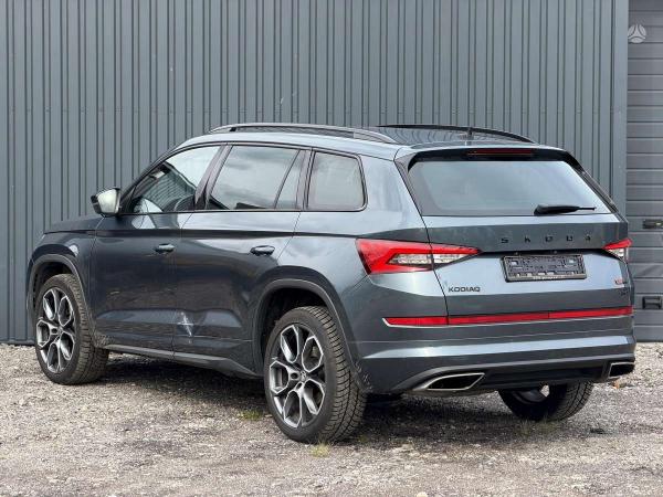 Pelēks Skoda Kodiaq 2020 Kauņa, ar dzinēja tilpumu 1.97 L un nobraukumu 84 tūkst. km par 24200 €, foto 8 vietnē AUTOMOTO.COM.LV