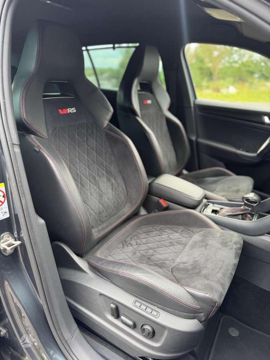 Grey Skoda Kodiaq 2020 in Kaunas, with an engine capacity of 1.97 L and mileage of 84 thousand km for 24200 €, photo 14 on AUTOMOTO.COM.LV