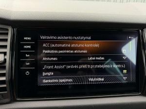 Grey Skoda Kodiaq 2020 in Kaunas, with an engine capacity of 1.97 L and mileage of 84 thousand km for 24200 €, photo 29 on AUTOMOTO.COM.LV