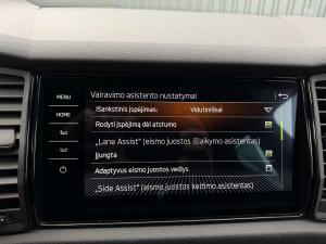Grey Skoda Kodiaq 2020 in Kaunas, with an engine capacity of 1.97 L and mileage of 84 thousand km for 24200 €, photo 30 on AUTOMOTO.COM.LV