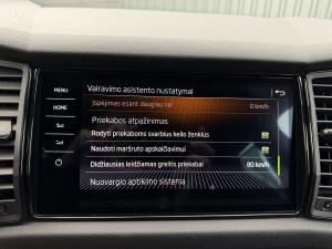 Grey Skoda Kodiaq 2020 in Kaunas, with an engine capacity of 1.97 L and mileage of 84 thousand km for 24200 €, photo 32 on AUTOMOTO.COM.LV