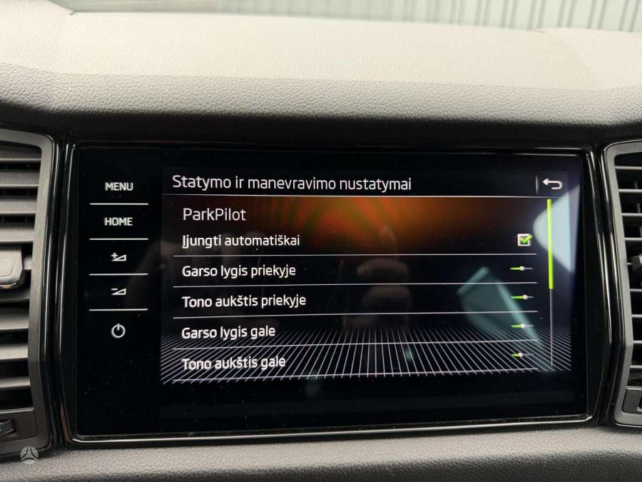 Grey Skoda Kodiaq 2020 in Kaunas, with an engine capacity of 1.97 L and mileage of 84 thousand km for 24200 €, photo 34 on AUTOMOTO.COM.LV