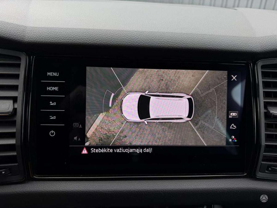Grey Skoda Kodiaq 2020 in Kaunas, with an engine capacity of 1.97 L and mileage of 84 thousand km for 24200 €, photo 38 on AUTOMOTO.COM.LV