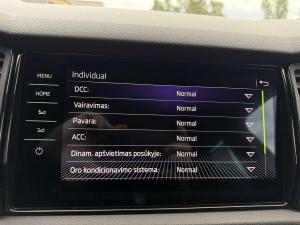 Grey Skoda Kodiaq 2020 in Kaunas, with an engine capacity of 1.97 L and mileage of 84 thousand km for 24200 €, photo 39 on AUTOMOTO.COM.LV