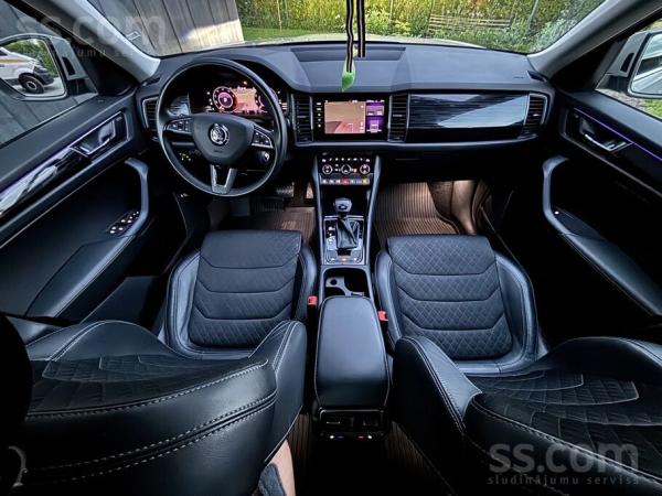Pelēks Skoda Kodiaq 2020 Rīga, ar dzinēja tilpumu 1.50 L un nobraukumu 200 tūkst. km par 20500 €, foto 7 vietnē AUTOMOTO.COM.LV