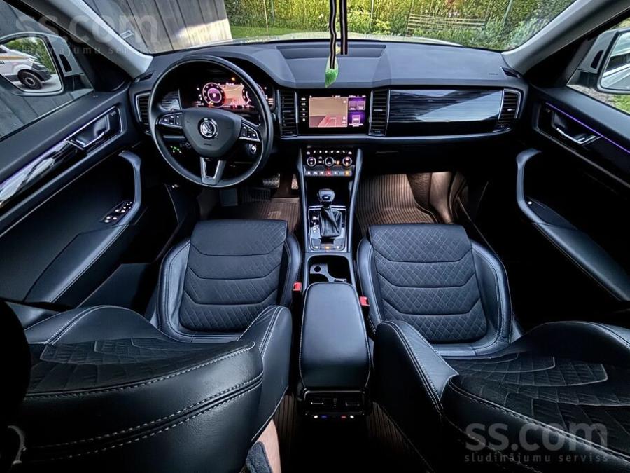 Pelēks Skoda Kodiaq 2020 Rīga, ar dzinēja tilpumu 1.50 L un nobraukumu 200 tūkst. km par 20500 €, foto 8 vietnē AUTOMOTO.COM.LV
