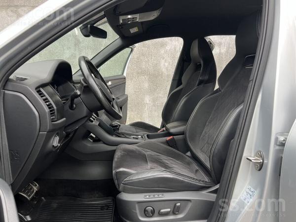 Grey Skoda Kodiaq 2020 in Liepaja, with an engine capacity of 1.50 L and mileage of 103 thousand km for 24950 €, photo 9 on AUTOMOTO.COM.LV