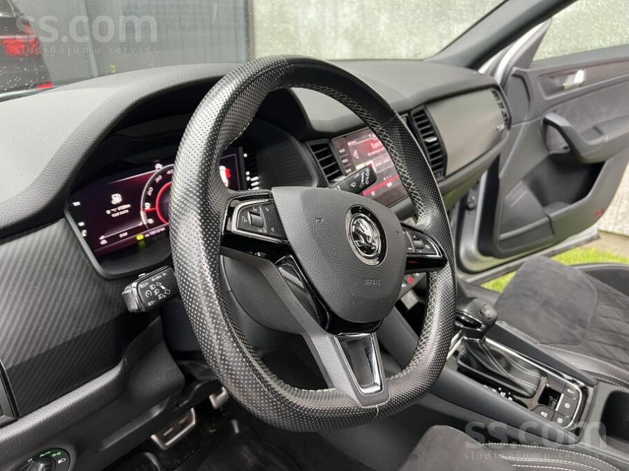 Серый Шкода Kodiaq 2020 в Лиепая, объемом двигателя 1.50 л и пробегом 103 тыс. км за 24950 €, фото 15 на AUTOMOTO.COM.LV