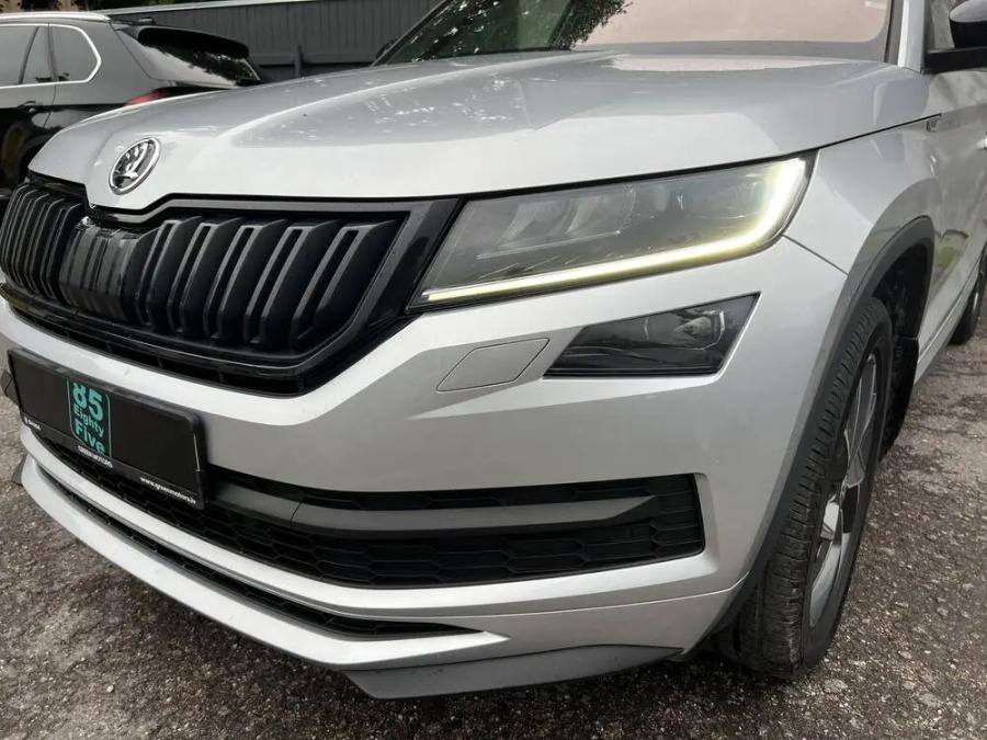 Серый Шкода Kodiaq 2020 в Лиепая, объемом двигателя 1.50 л и пробегом 103 тыс. км за 24950 €, фото 4 на AUTOMOTO.COM.LV