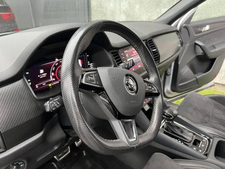 Серый Шкода Kodiaq 2020 в Лиепая, объемом двигателя 1.50 л и пробегом 103 тыс. км за 24950 €, фото 15 на AUTOMOTO.COM.LV