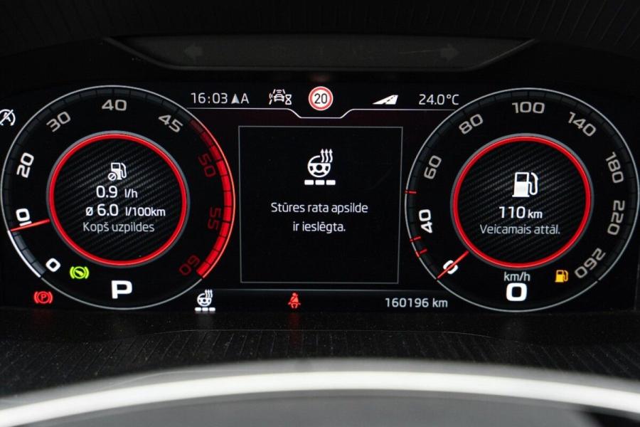 Серый Шкода Kodiaq 2020 в Рига, объемом двигателя 2.00 л и пробегом 160 тыс. км за 21500 €, фото 12 на AUTOMOTO.COM.LV