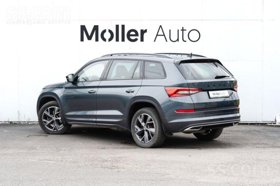 Pelēks Skoda Kodiaq 2020 Rīga, ar dzinēja tilpumu 2.00 L un nobraukumu 160 tūkst. km par 21500 €, foto 4 vietnē AUTOMOTO.COM.LV