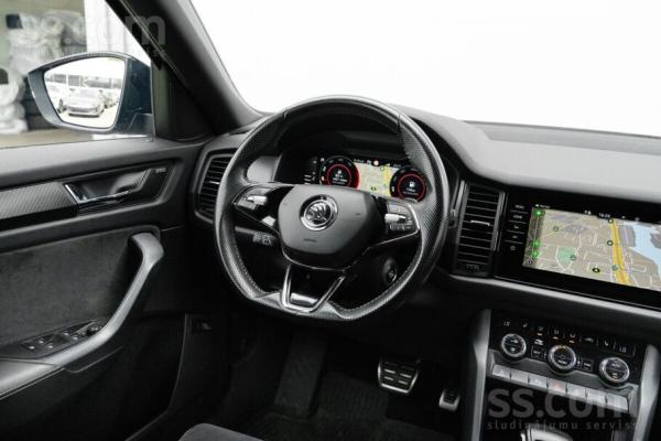 Grey Skoda Kodiaq 2020 in Riga, with an engine capacity of 2.00 L and mileage of 160 thousand km for 21500 €, photo 8 on AUTOMOTO.COM.LV