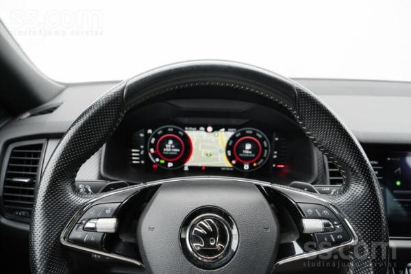 Grey Skoda Kodiaq 2020 in Riga, with an engine capacity of 2.00 L and mileage of 160 thousand km for 21500 €, photo 10 on AUTOMOTO.COM.LV