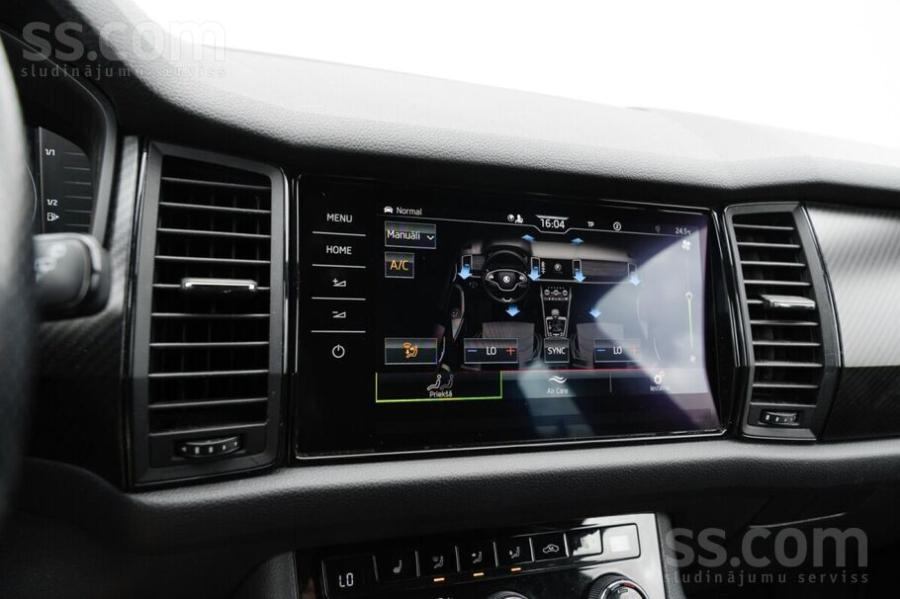 Pelēks Skoda Kodiaq 2020 Rīga, ar dzinēja tilpumu 2.00 L un nobraukumu 160 tūkst. km par 21500 €, foto 21 vietnē AUTOMOTO.COM.LV
