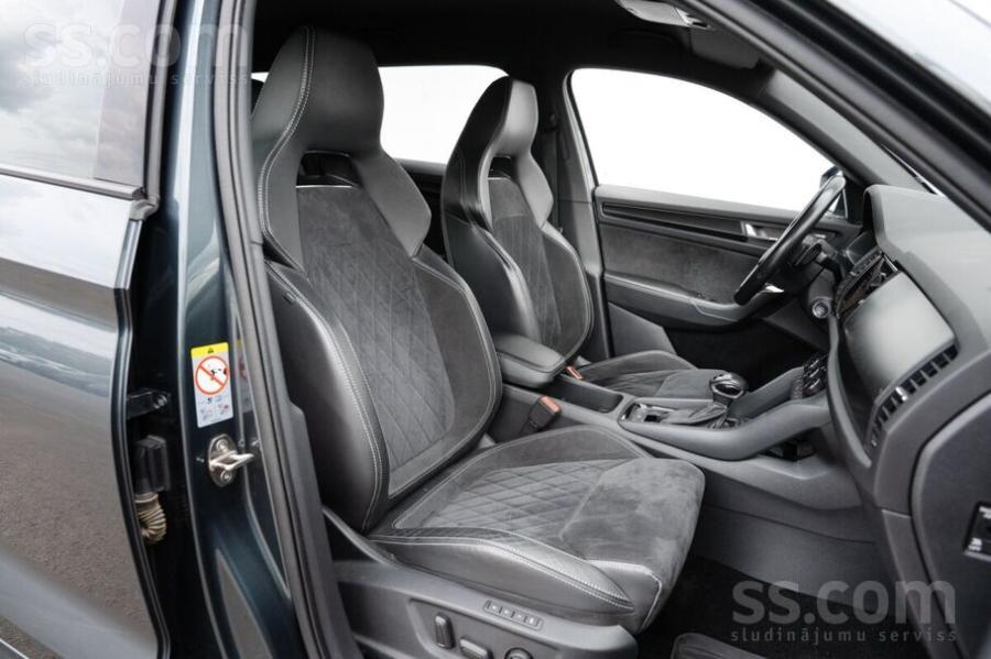 Pelēks Skoda Kodiaq 2020 Rīga, ar dzinēja tilpumu 2.00 L un nobraukumu 160 tūkst. km par 21500 €, foto 23 vietnē AUTOMOTO.COM.LV