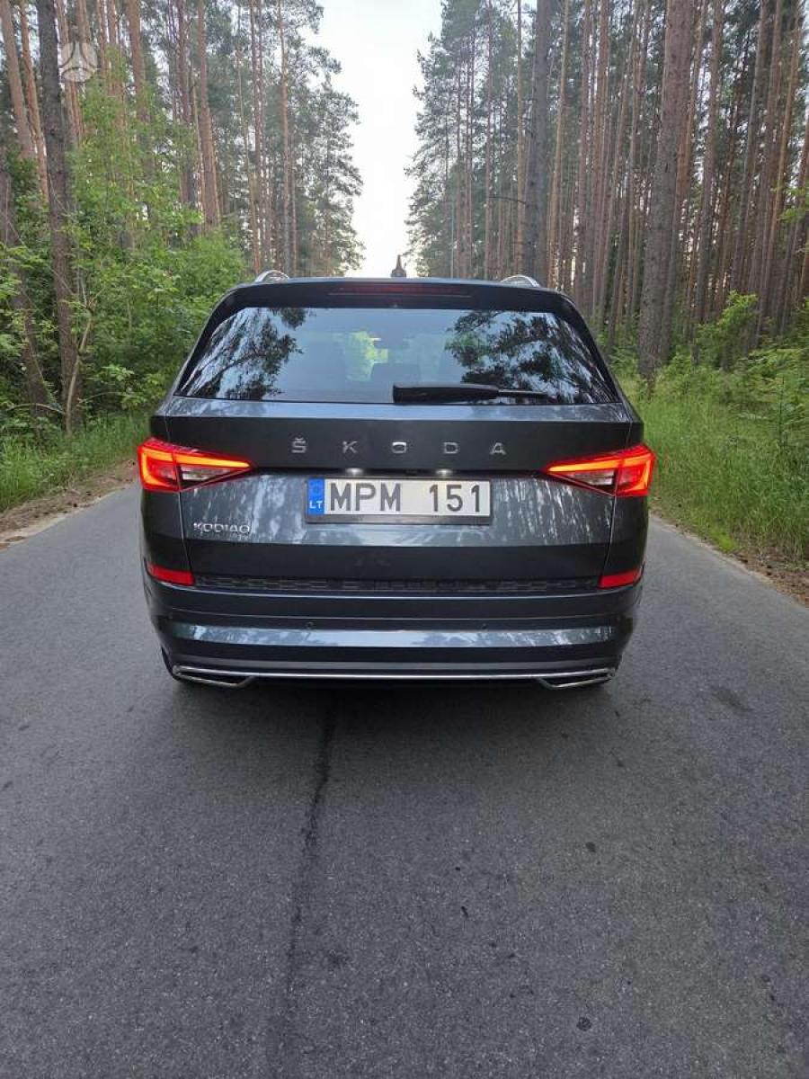 Серый Шкода Kodiaq 2020 в Вильнюс, объемом двигателя 1.97 л и пробегом 187 тыс. км за 25300 €, фото 6 на AUTOMOTO.COM.LV