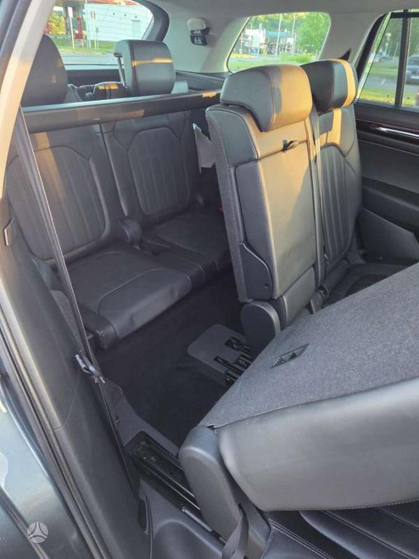 Grey Skoda Kodiaq 2020 in Vilnius, with an engine capacity of 1.97 L and mileage of 187 thousand km for 25300 €, photo 10 on AUTOMOTO.COM.LV