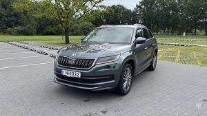 Grey Skoda Kodiaq 2020 in Kaunas, with an engine capacity of 1.97 L and mileage of 350 thousand km for 17450 €, photo  on AUTOMOTO.COM.LV
